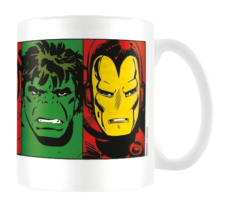 Marvel Retro - Faces Tazza Mug PYRAMID INTERNATIONAL