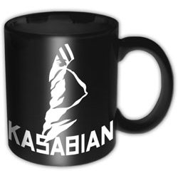 Kasabian - Ultraface Black Tazza Mug ROCK OFF