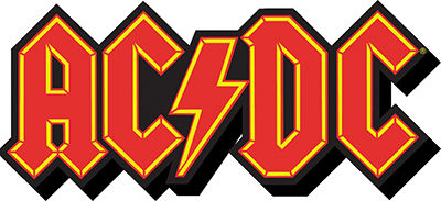 AC/DC Logo Calamita Magnet AQUARIUS