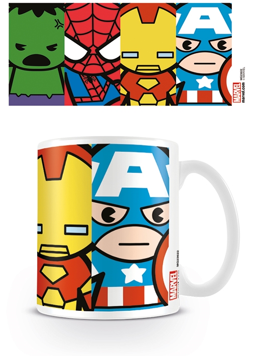 Marvel Kawaii Avengers Coffee Mug Tazza PYRAMID INTERNATIONAL