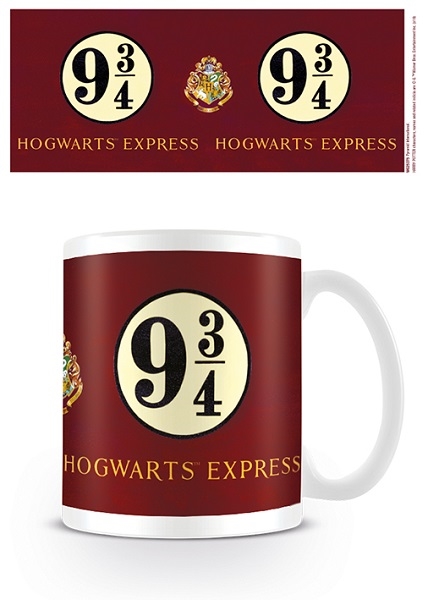 Harry Potter Hogwarts Expresss Binario 9 3/4 Tazza In Ceramica Ceramic Mug