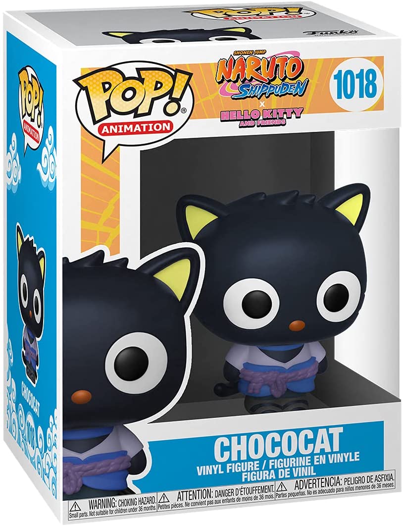 NARUTO SHIPPUDEN X Hello Kitty Chococat Pop Animation #1018 Vinyl ...