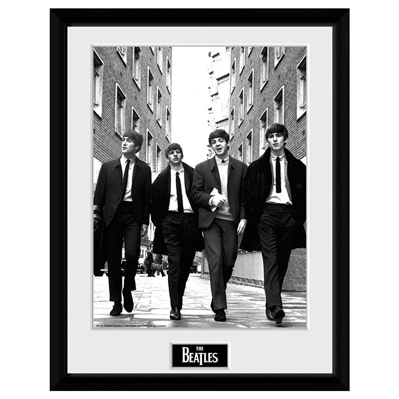 The Beatles Quadretto Con Cornice Framed Print In London Portrait (30.5x40.6cm)