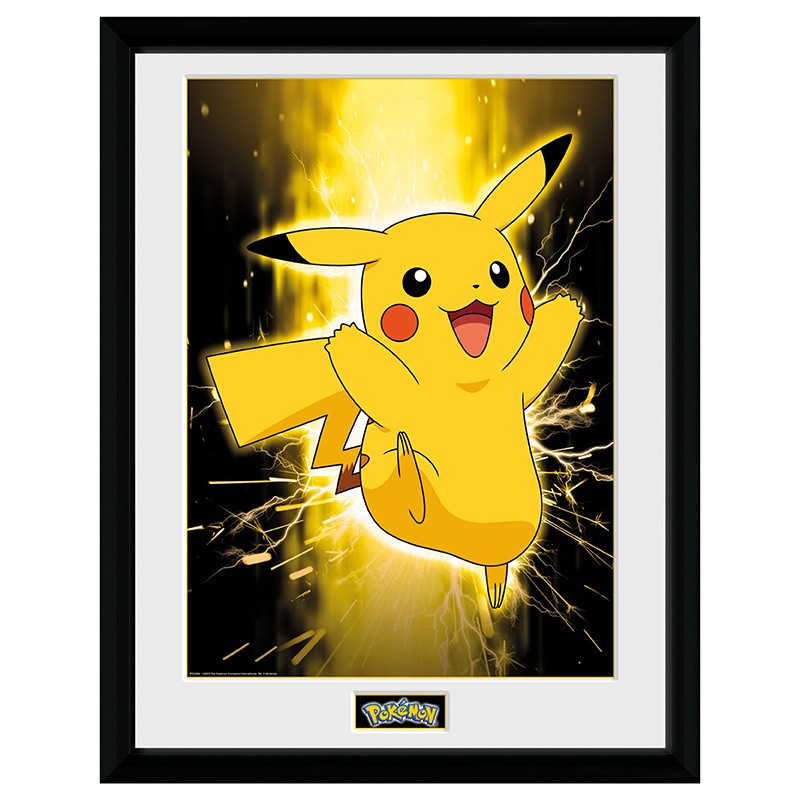 Pokemon Quadretto Con Cornice Framed Print Pikachu (30.5 x 40.6cm) ABYSTYLE