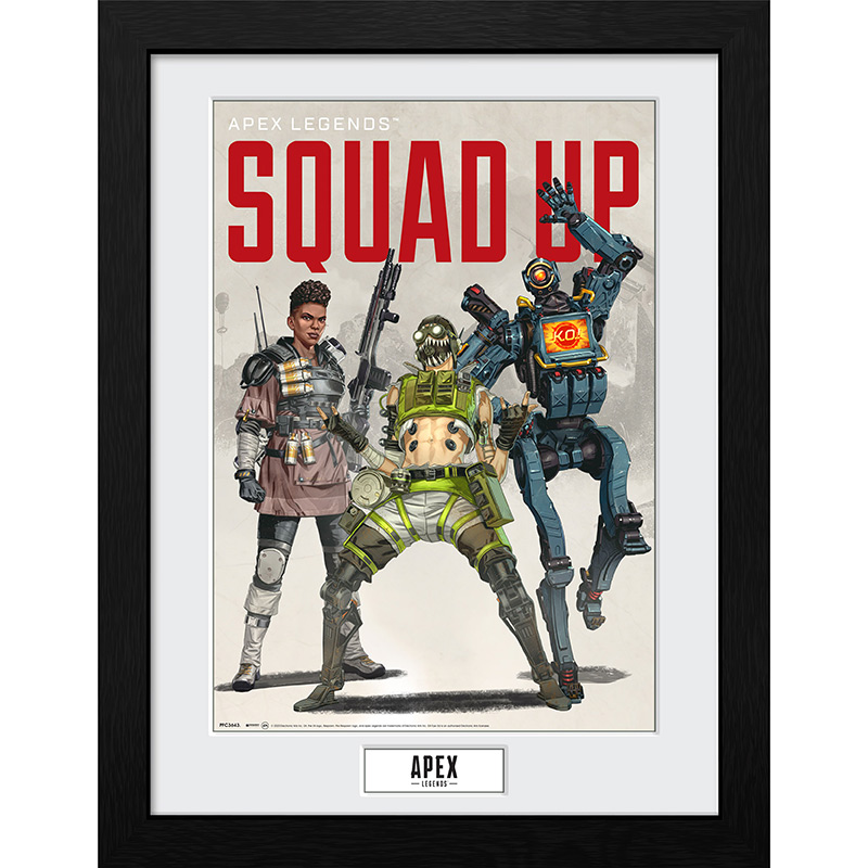 Apex Legends Quadretto Con Cornice Framed Print Squad Up (30.5 x 40.6cm)
