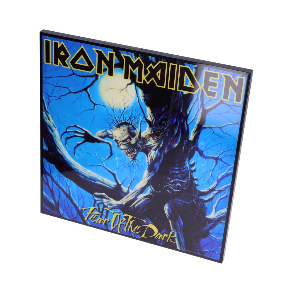 Iron Maiden Fear Of The Dark Crystal Picture 32x32 cm. NEMESIS NOW