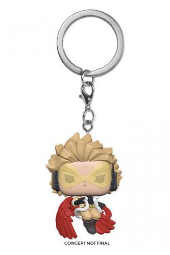 My Hero Academia Hawks POP Pocket Keychain Portachiavi FUNKO