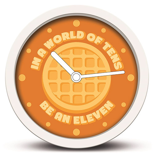 Stranger Things (In a World of Tens be an Eleven) Orologio Sveglia Wall Clock
