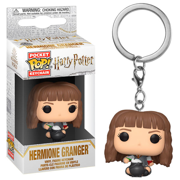 Harry Potter Hermione Granger W/ Potions POP Pocket Keychain Portachiavi FUNKO