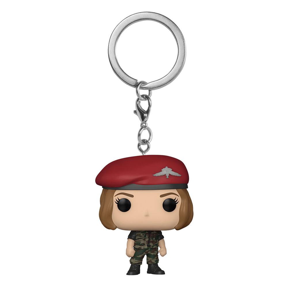 Stranger Things Hunter Robin POP Pocket Keychain Portachiavi FUNKO