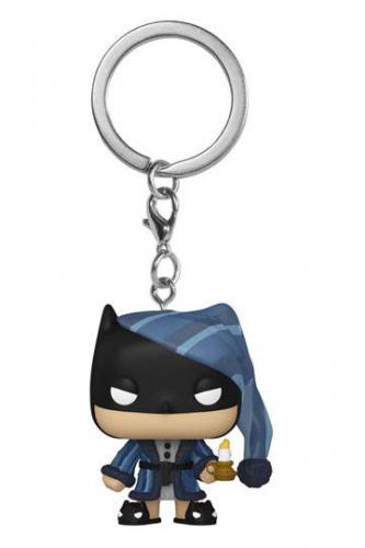 DC Holiday Batman Scrooge POP Pocket Keychain Portachiavi FUNKO