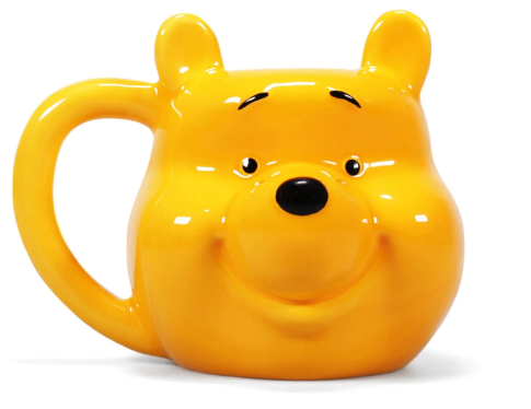 Winnie The Pooh Disney 3D Shaped Mug Tazza Ceramica 500ml. HALF MOON BAY