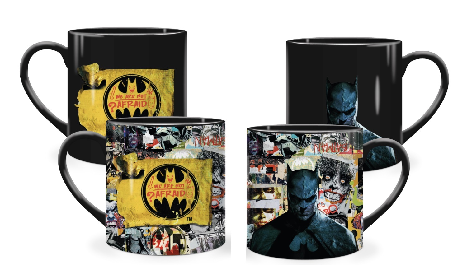 Batman Villains Heat Changing Mug Tazza Termosensibile HALF MOON BAY
