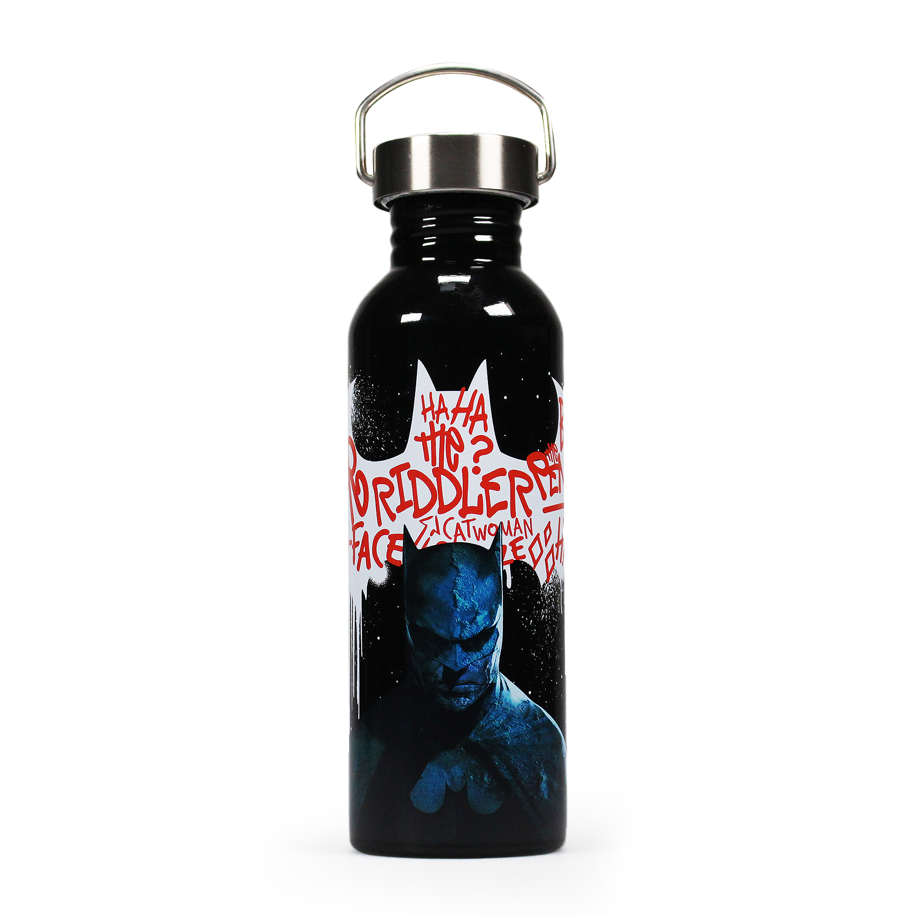 Batman Villains Metal Water Bottle Borraccia Metallo 500ml. HALF MOON BAY