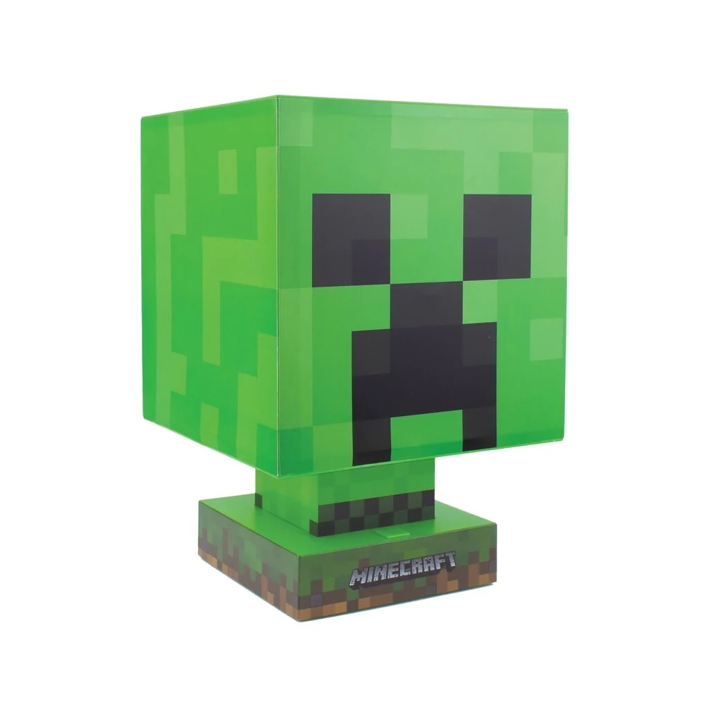 Minecraft Icon Creeper Desktop Light Lamp Lampada PALADONE PRODUCTS