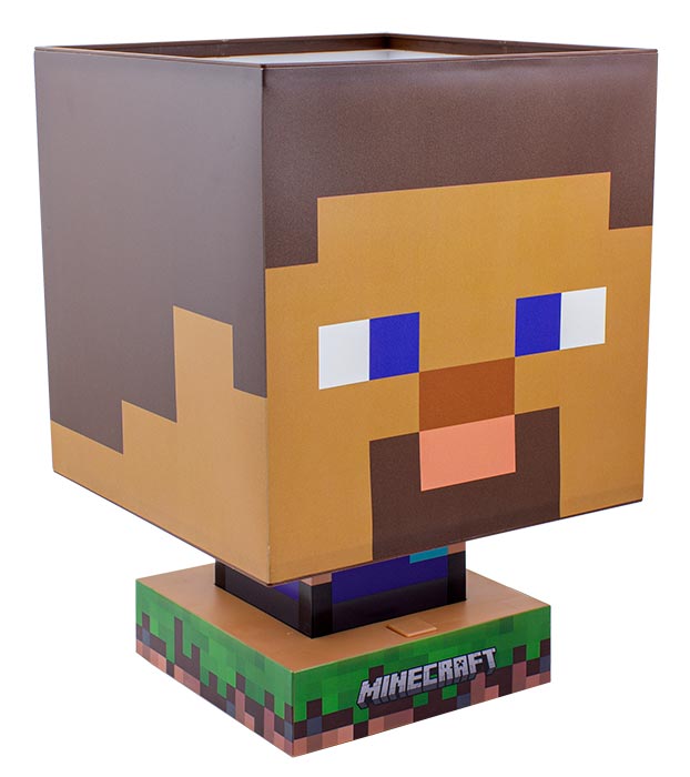 Minecraft Steve Desktop Light Lamp Lampada PALADONE PRODUCTS