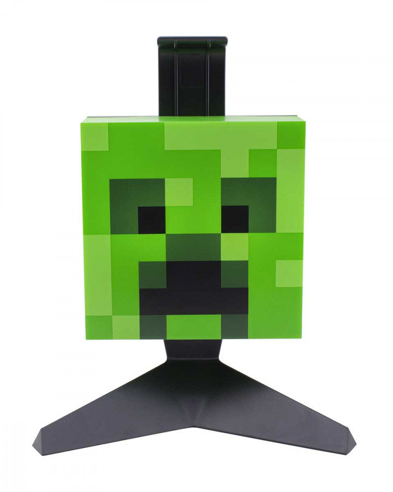 Minecraft Lampada USB & Supporto Cuffia Desktop Lamp w/ Headset Support Stand