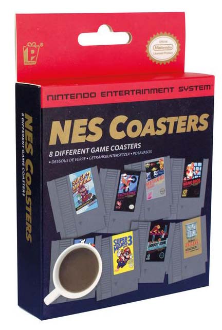 Nintendo NES Sottobicchieri Coasters Set PALADONE PRODUCTS