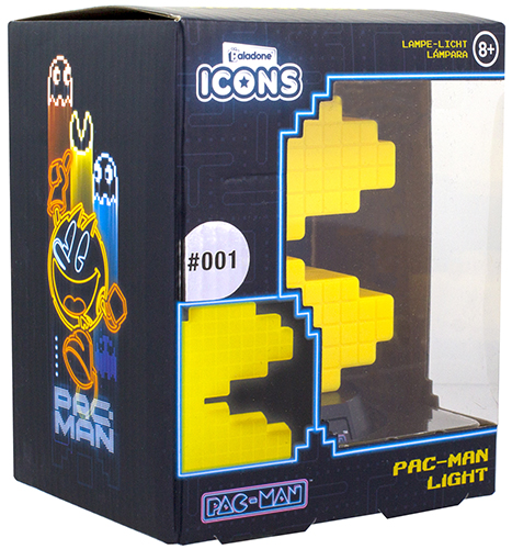 Pac-Man Icons Desktop Light Lamp Lampada PALADONE PRODUCTS
