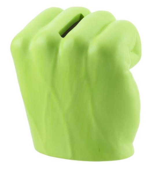 Avengers Hulk Fist PVC Save Bank Salvadanaio PALADONE PRODUCTS