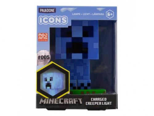 Minecraft Charged Creeper Icon Desktop Light Lamp Lampada PALADONE PRODUCTS
