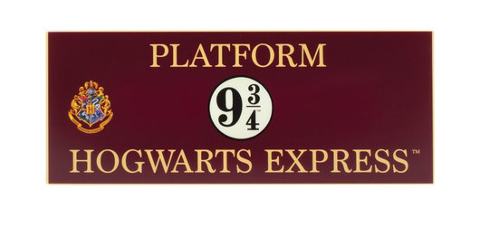 Harry Potter Logo Hogwarts Express Desktop Light Lamp Lampada PALADONE PRODUCTS