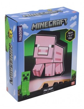 Minecraft Pig 2D Light Lamp Lampada PALADONE PRODUCTS