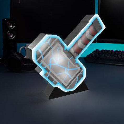 Mijolnir Martello Di Thor Hammer Box Light Lampada PALADONE PRODUCTS