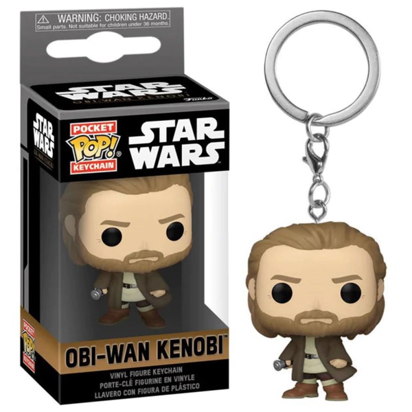 Star Wars Obi-Wan Kenobi POP Pocket Keychain Portachiavi FUNKO