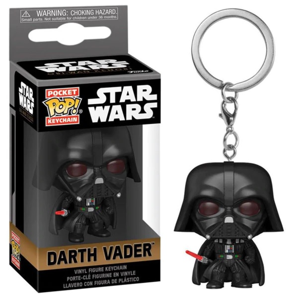 Star Wars Darth Vader POP Pocket Keychain Portachiavi FUNKO
