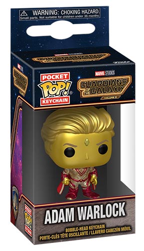 Guardians Of The Galaxy 3 Adam Warlock POP Pocket Keychain Portachiavi FUNKO
