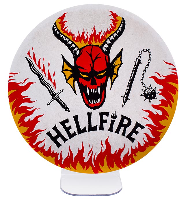 Stranger Things Hellfire Club Desktop Light Lamp Lampada PALADONE PRODUCTS