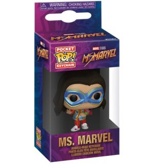 Ms. Marvel POP Pocket Keychain Portachiavi FUNKO