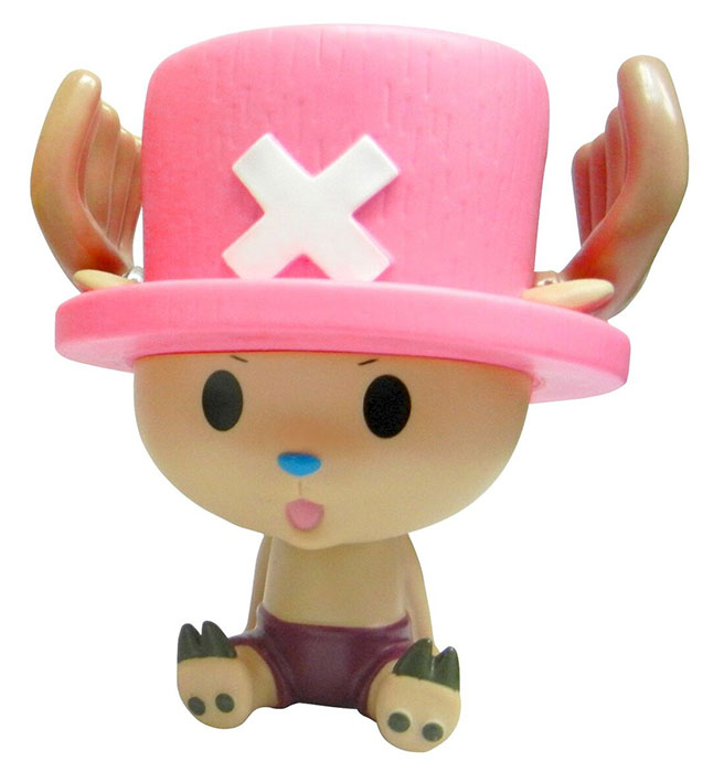 One Piece Tony Chopper Chibi Salvadanaio PVC Money Bank PLASTOY