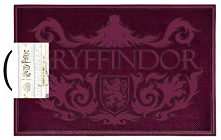 Harry Potter Tragic Beauty Gryffindor Rubber Doormat Zerbino
