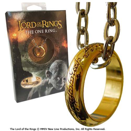Lord of the Rings The One Ring Costume Replica in Box NOBLE COLLECTIONS