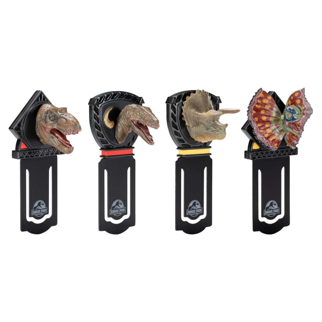 Jurassic Park Bookmarks Set Segnalibri NOBLE COLLECTIONS
