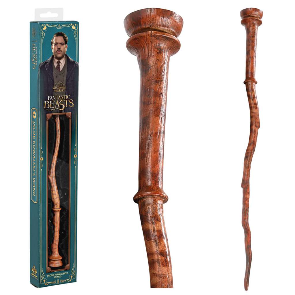 Fantastic Beasts Jacob Kowalski Wand In Window Box Bacchetta Magica