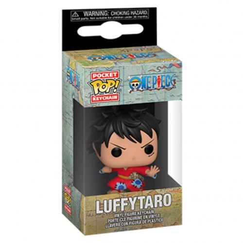 One Piece Luffytaro Luffy In Kimono POP Pocket Keychain Portachiavi FUNKO
