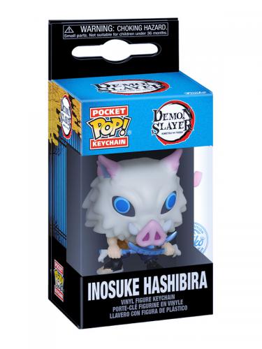 Demon Slayer Inosuke Hashibira POP Pocket Keychain Portachiavi FUNKO