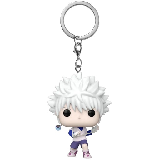Hunter X Hunter Killua W/ Yoyo POP Pocket Keychain Portachiavi FUNKO