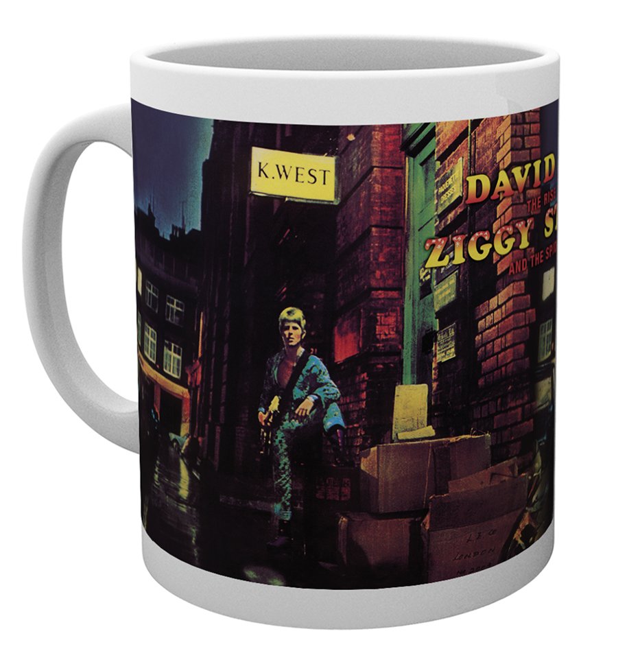 David Bowie Ziggy Stardust Mug Tazza 320ml. GB EYE