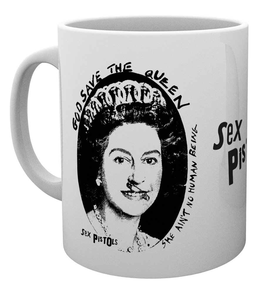 Sex Pistols God Save The Queen Mug Tazza GB EYE