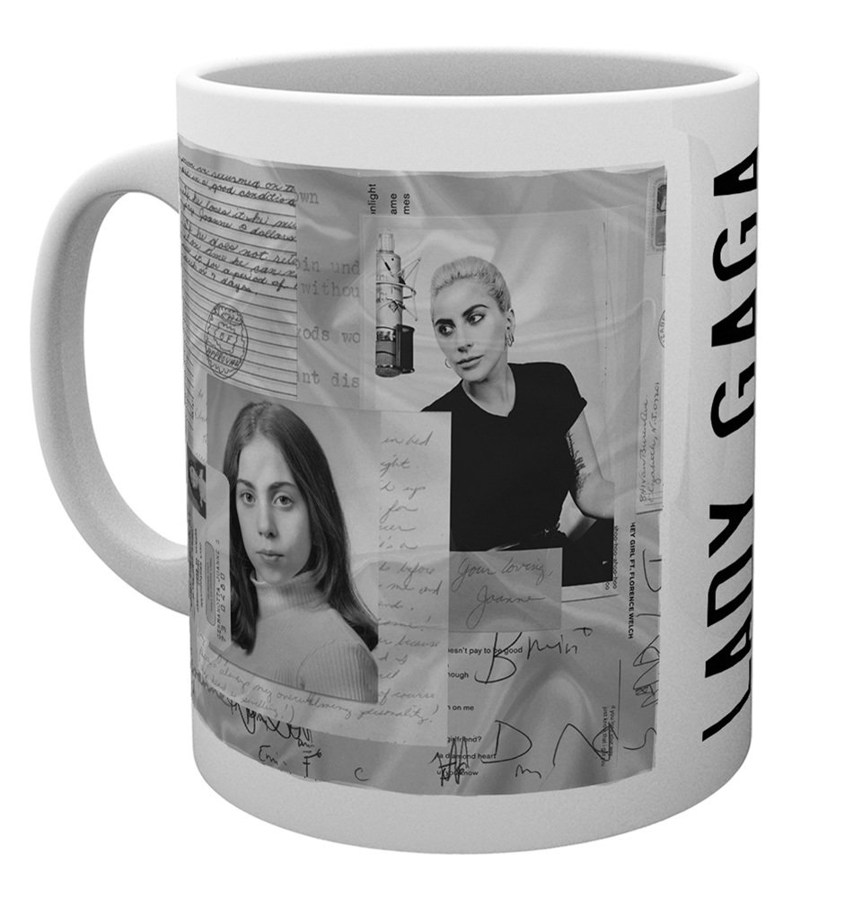 Lady Gaga Notes Mug Tazza Ceramica  GB EYE