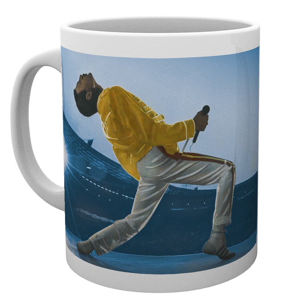 Queen Live at Wembley Mug Tazza Ceramica 320ml. GB EYE
