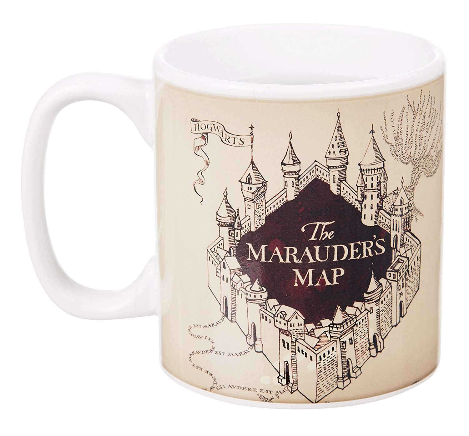 Harry Potter Marauder's Map Heat Change Mug Tazza Termosensibile 400ml.