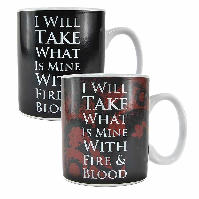 Game Of Thrones Daenerys Heat Change Mug Tazza Termosensibile 400ml.