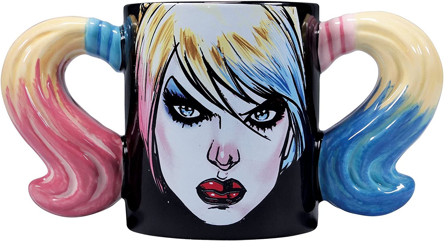 Harley Quinn 3D Shaped Mug Tazza in Ceramica HALF MOON BAY