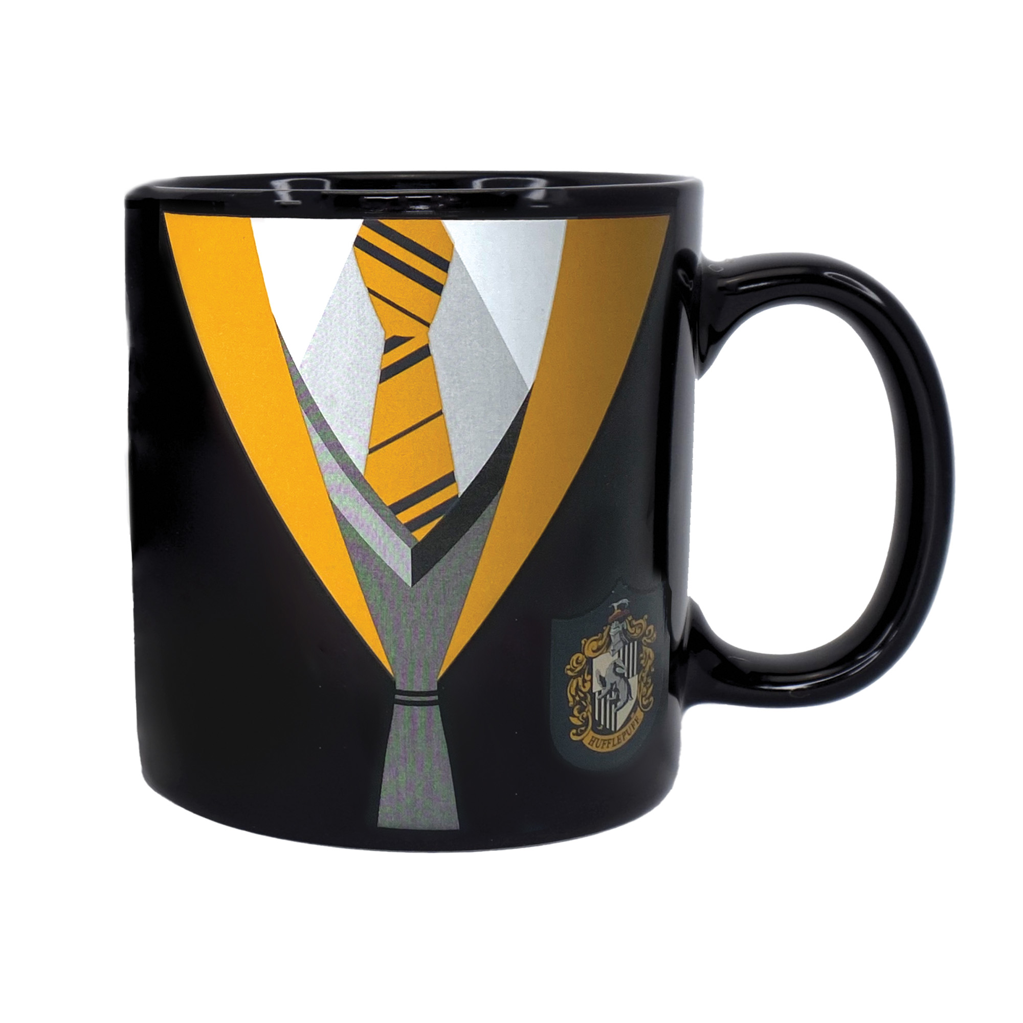 Harry Potter Uniform Hufflepuff Heat Change Mug Tazza Termosensibile 400ml.