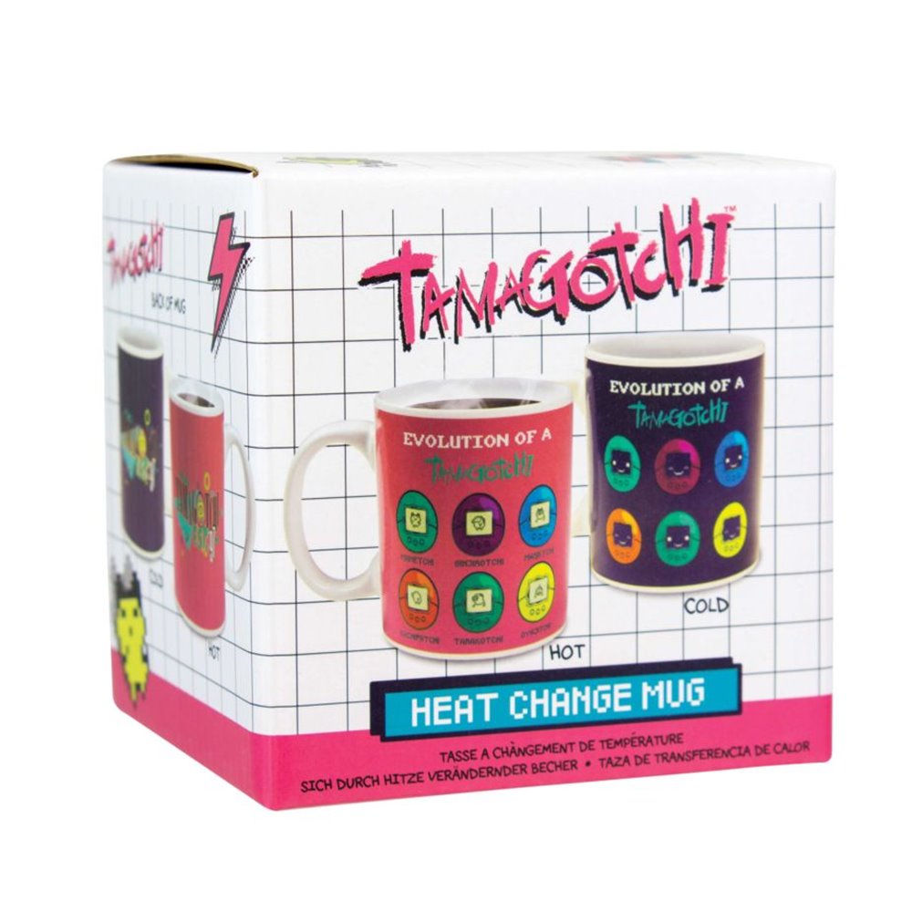 Tamagotchi Glossary Heat Change Mug Tazza Termosensibile  PALADONE PRODUCTS